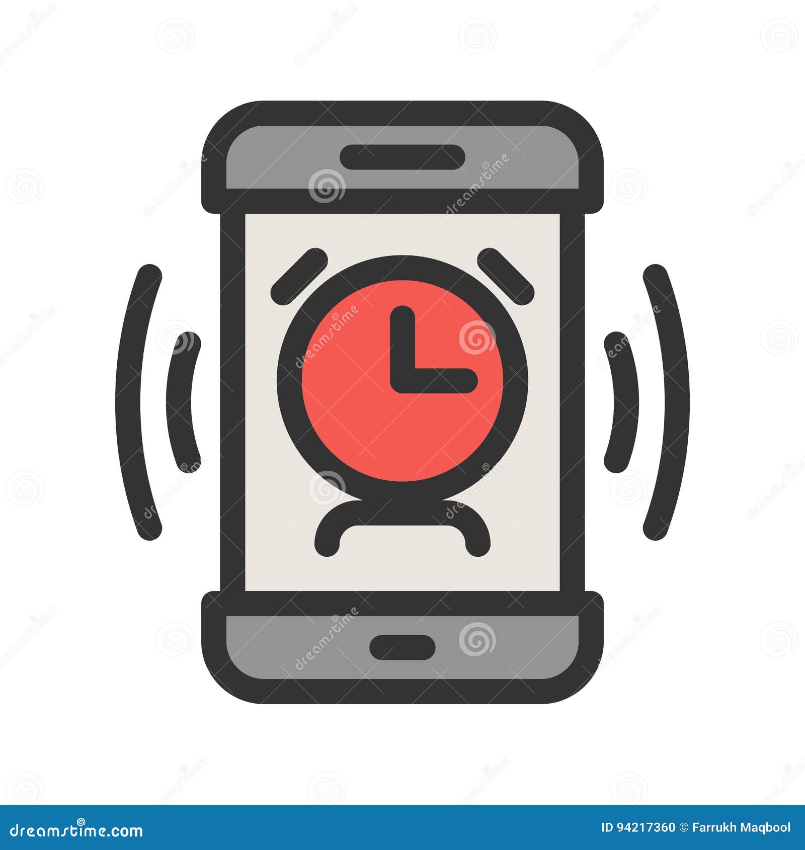 Reminders stock vector. Illustration of alarm, sound - 94217360