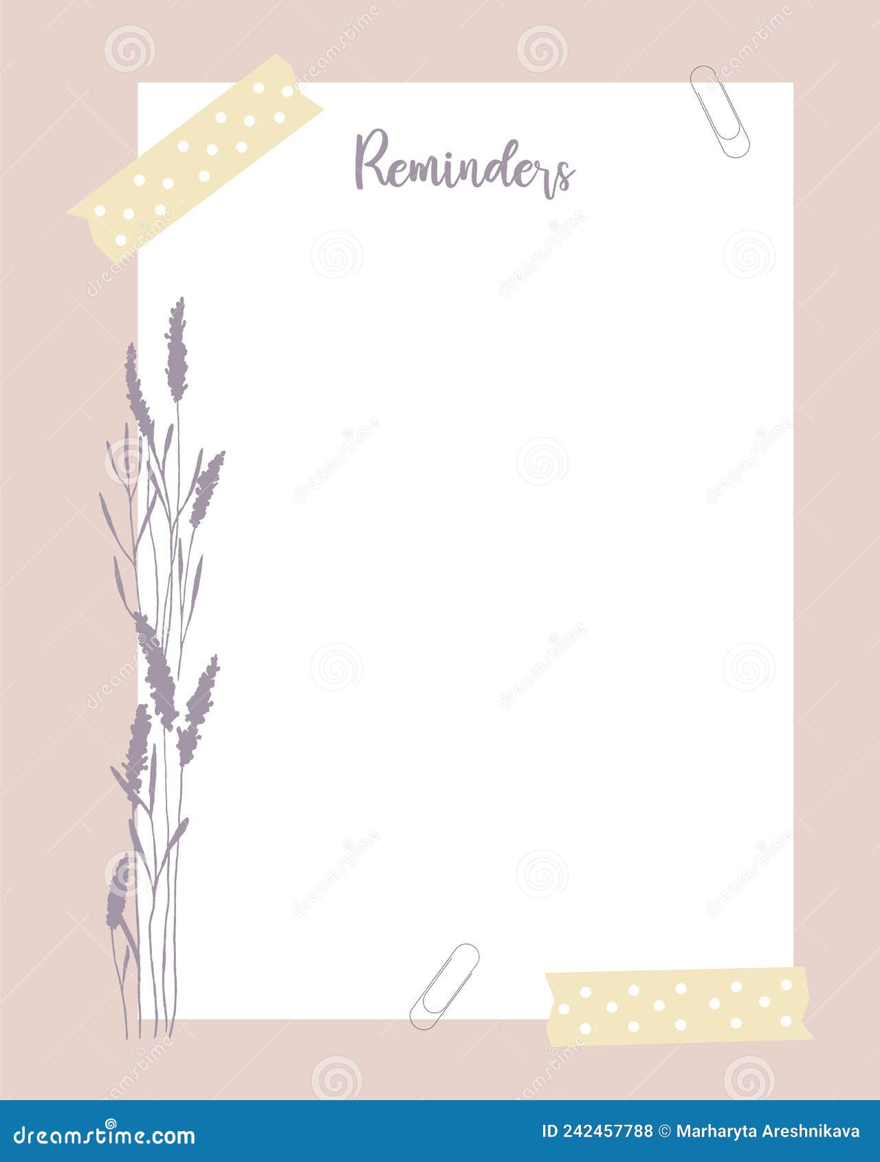Reminders To Do List Planner Note-taking Planner, Collage Witch ...