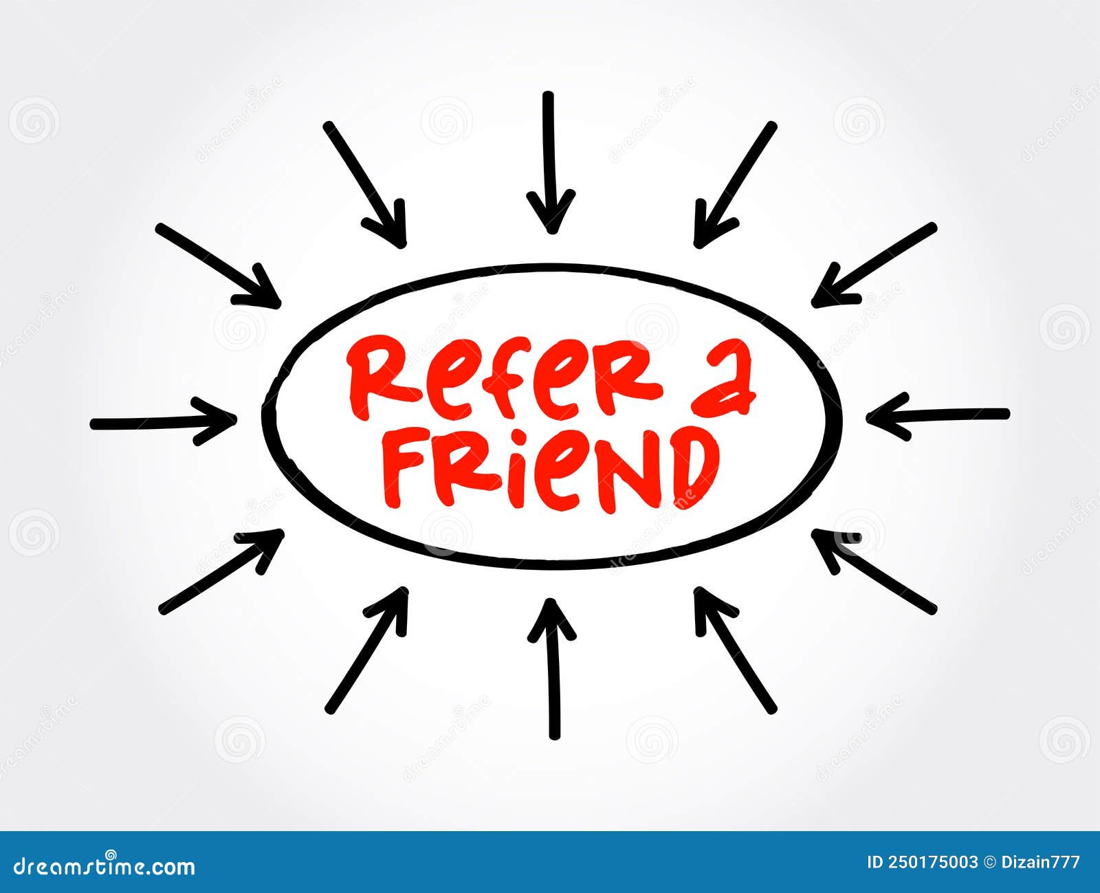 Remitir Un Texto Amigo Con El Concepto De Flechas Para Presentaciones E ...