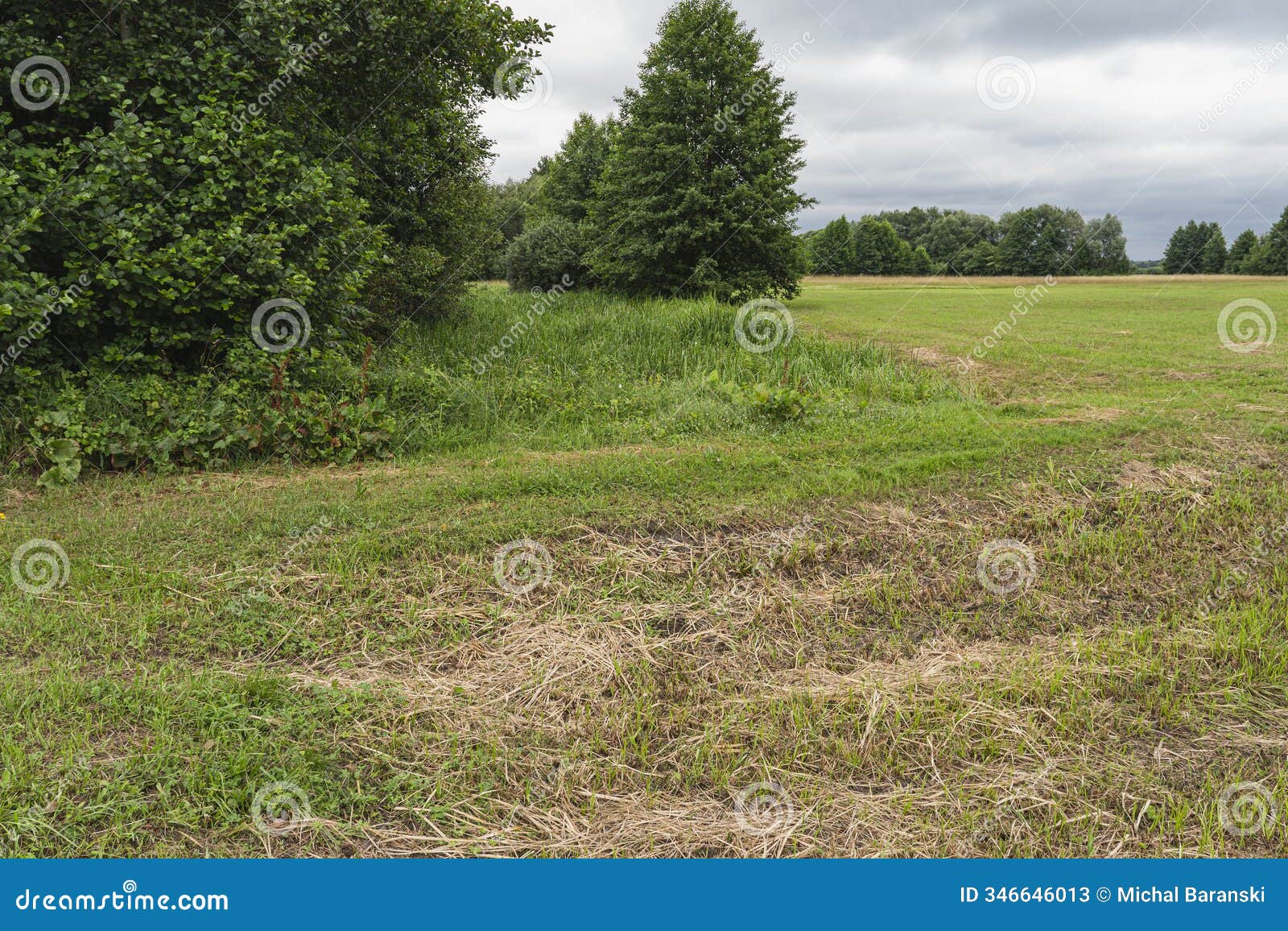 Remnants in the Form of a Depression of Land after the River Bed, Which ...