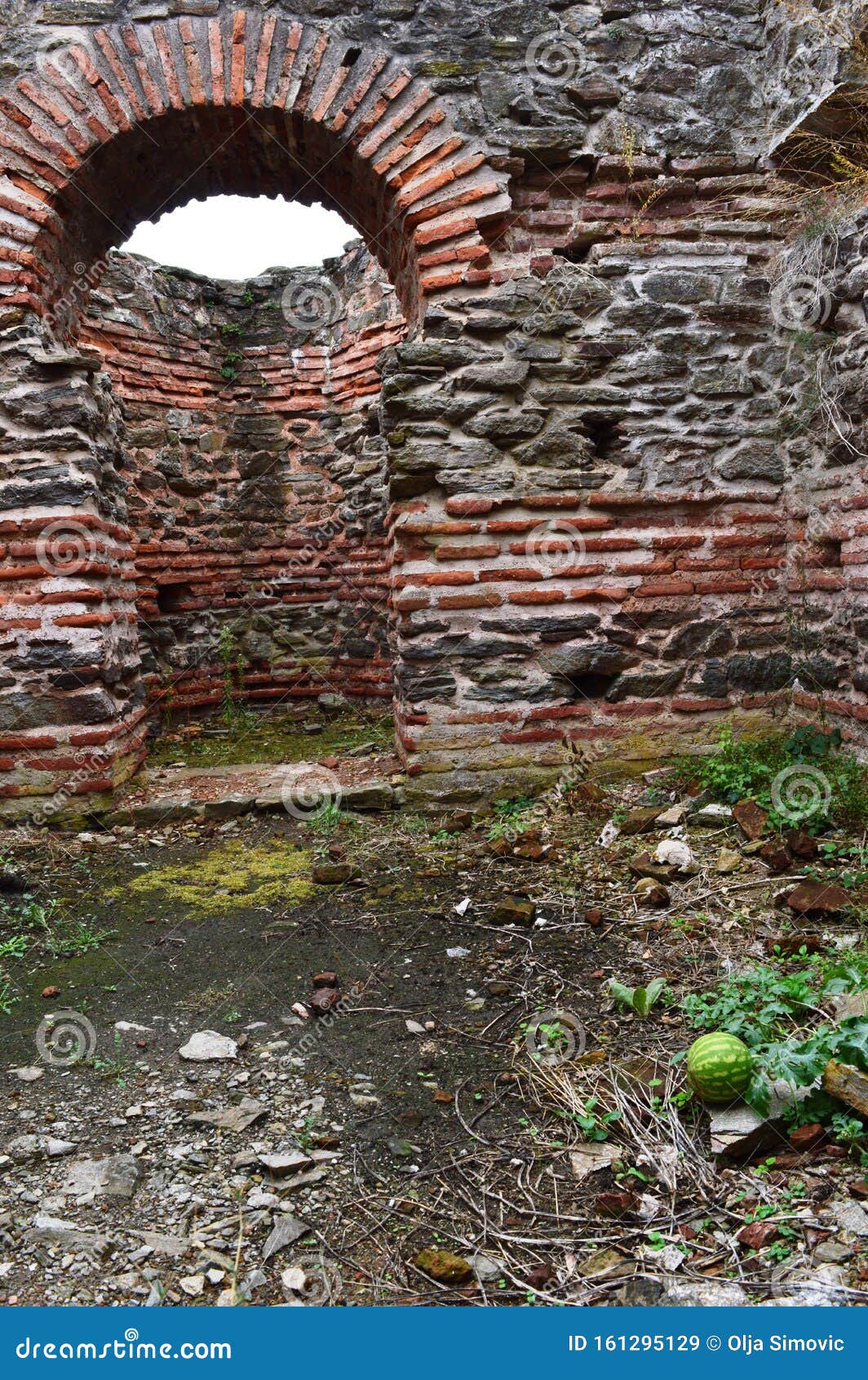 Remnants of the old town stock image. Image of material - 161295129