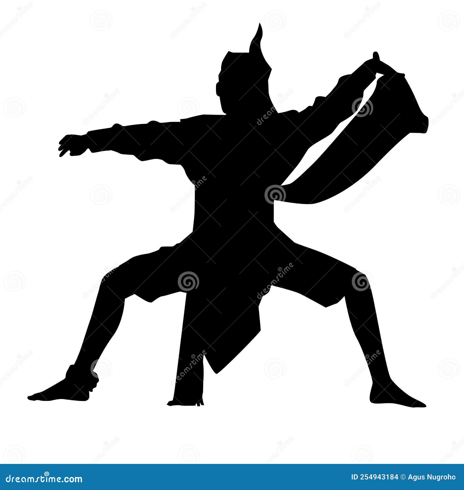 Remo dancer silhouette stock vector. Illustration of guests - 254943184