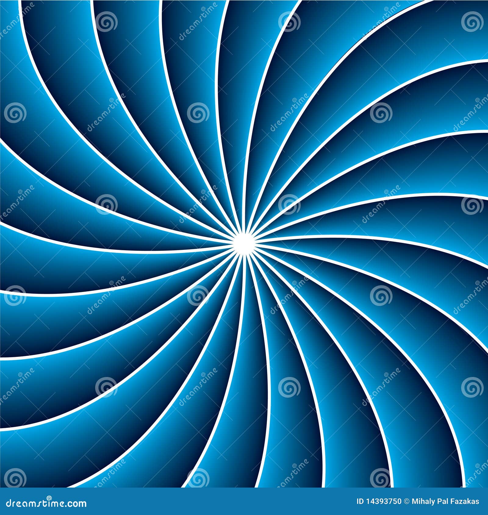 Remolino 3d ilustración del vector. Ilustración de color - 14393750