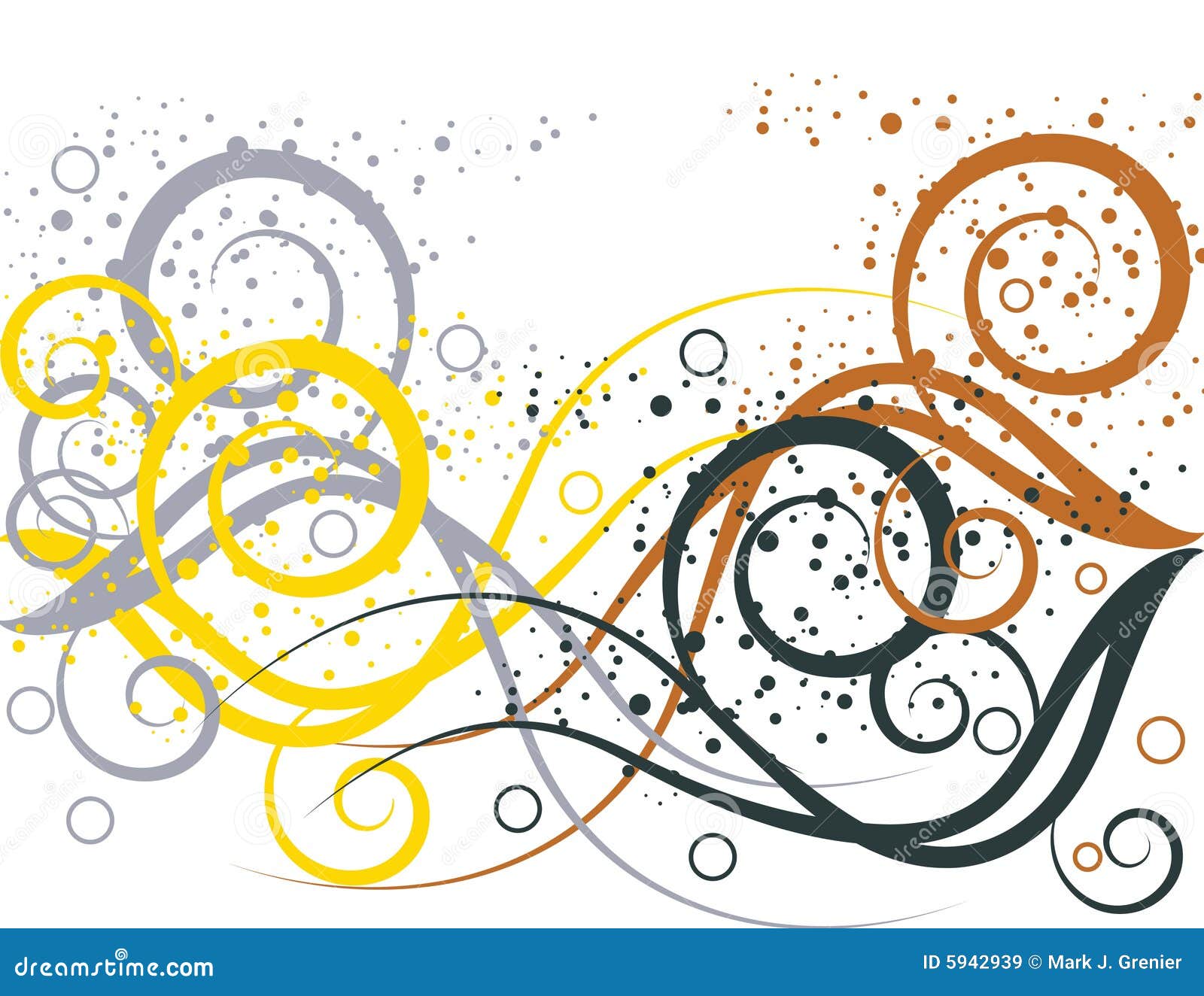 Remolino del salpicón ilustración del vector. Ilustración de extracto ...