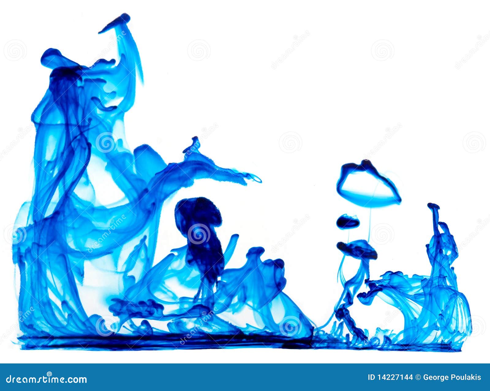 Remolinos azules foto de archivo. Imagen de azul, acuoso - 14227144