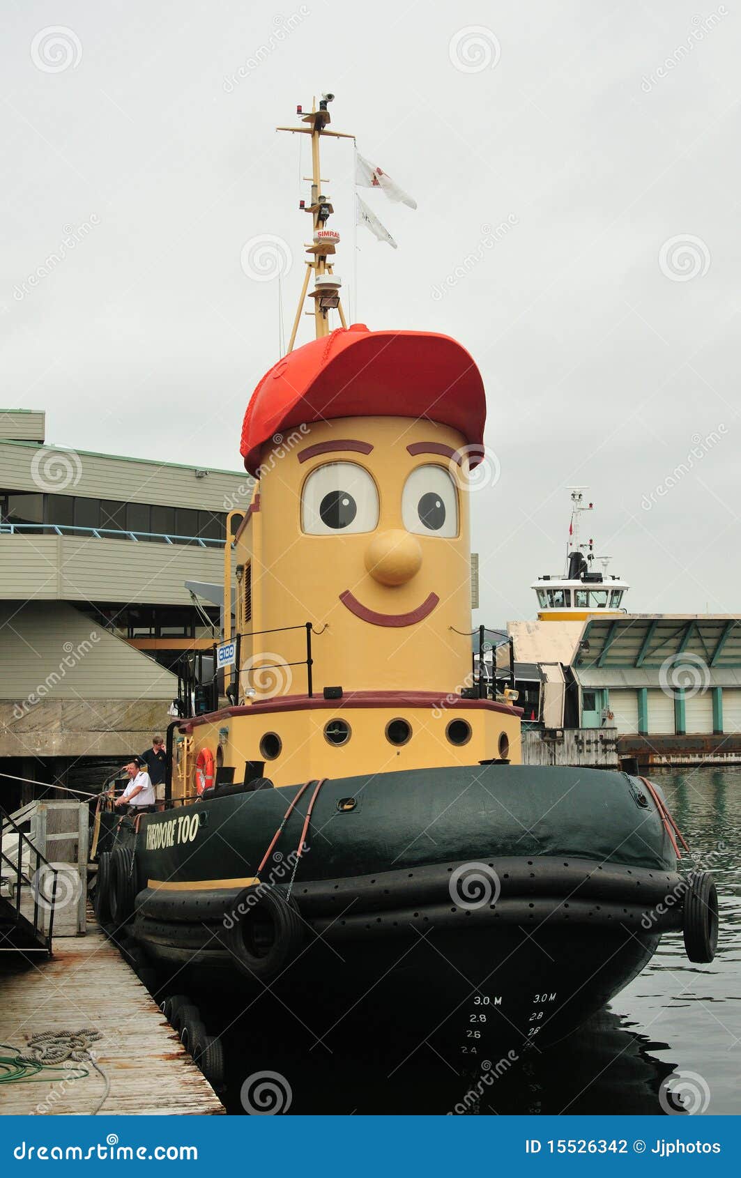Remorqueur de Theodore photographie éditorial. Image du bateau - 15526342