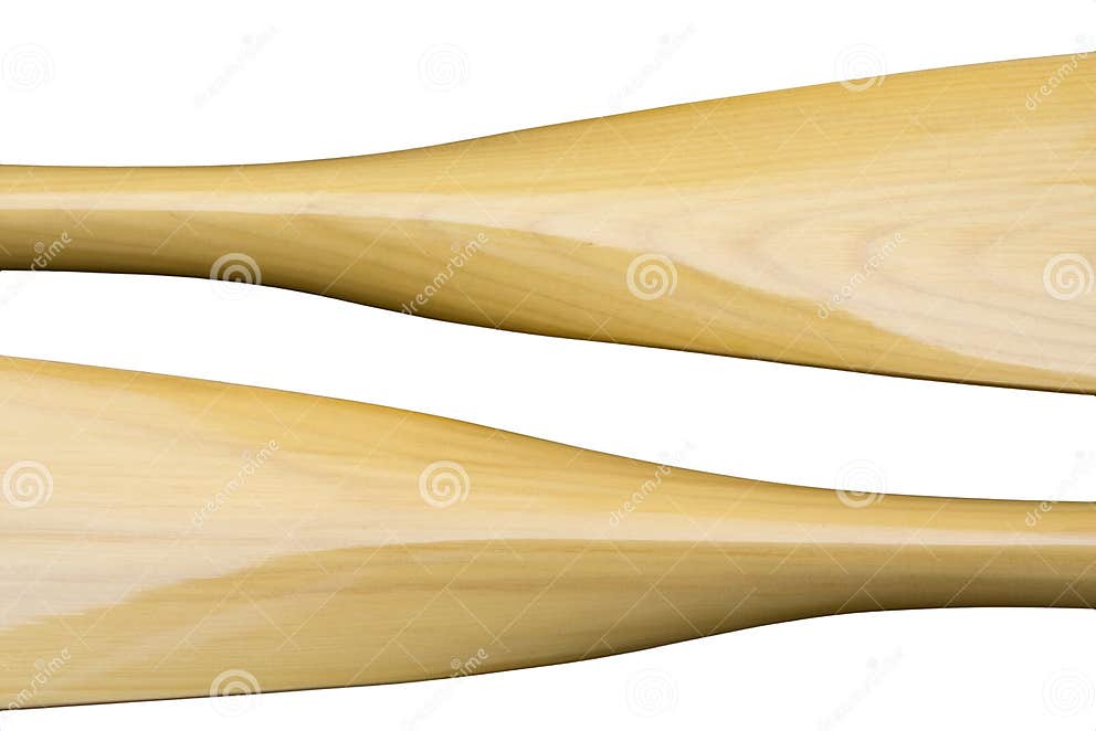 Remos de madera del rowing imagen de archivo. Imagen de aislado - 6130517