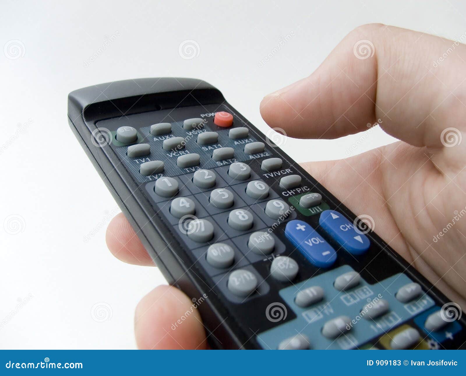 Remote stock image. Image of press, video, tool, control - 909183