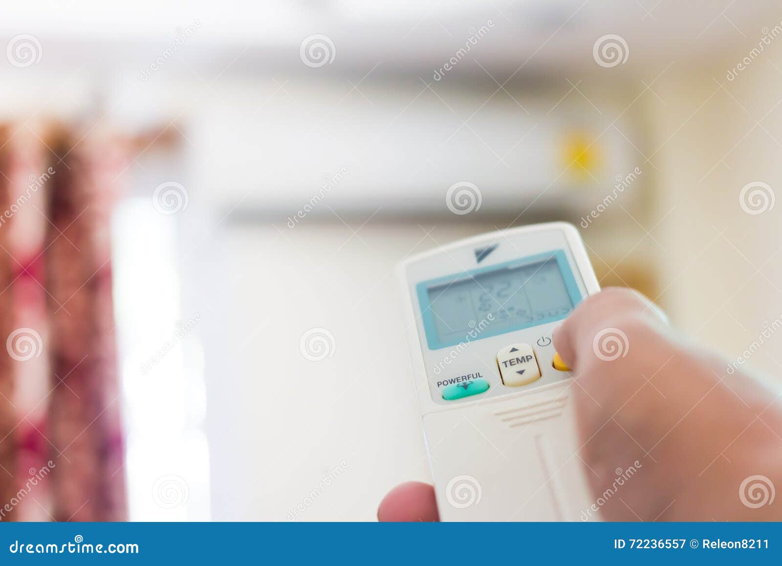 Remote Air Conditioning. stock image. Image of abstract - 72236557