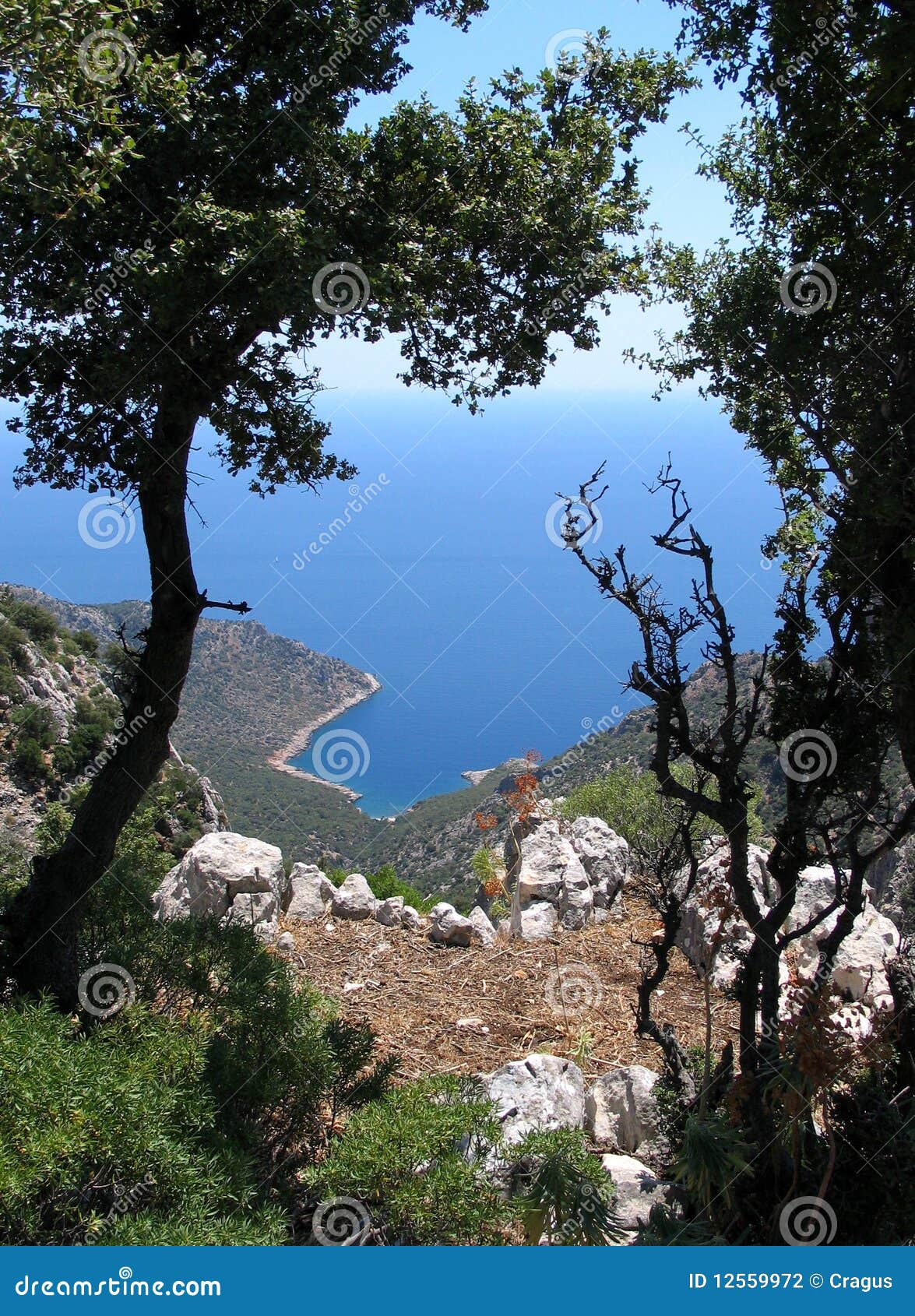 Remote bay stock photo. Image of spring, turquoise, travel - 12559972