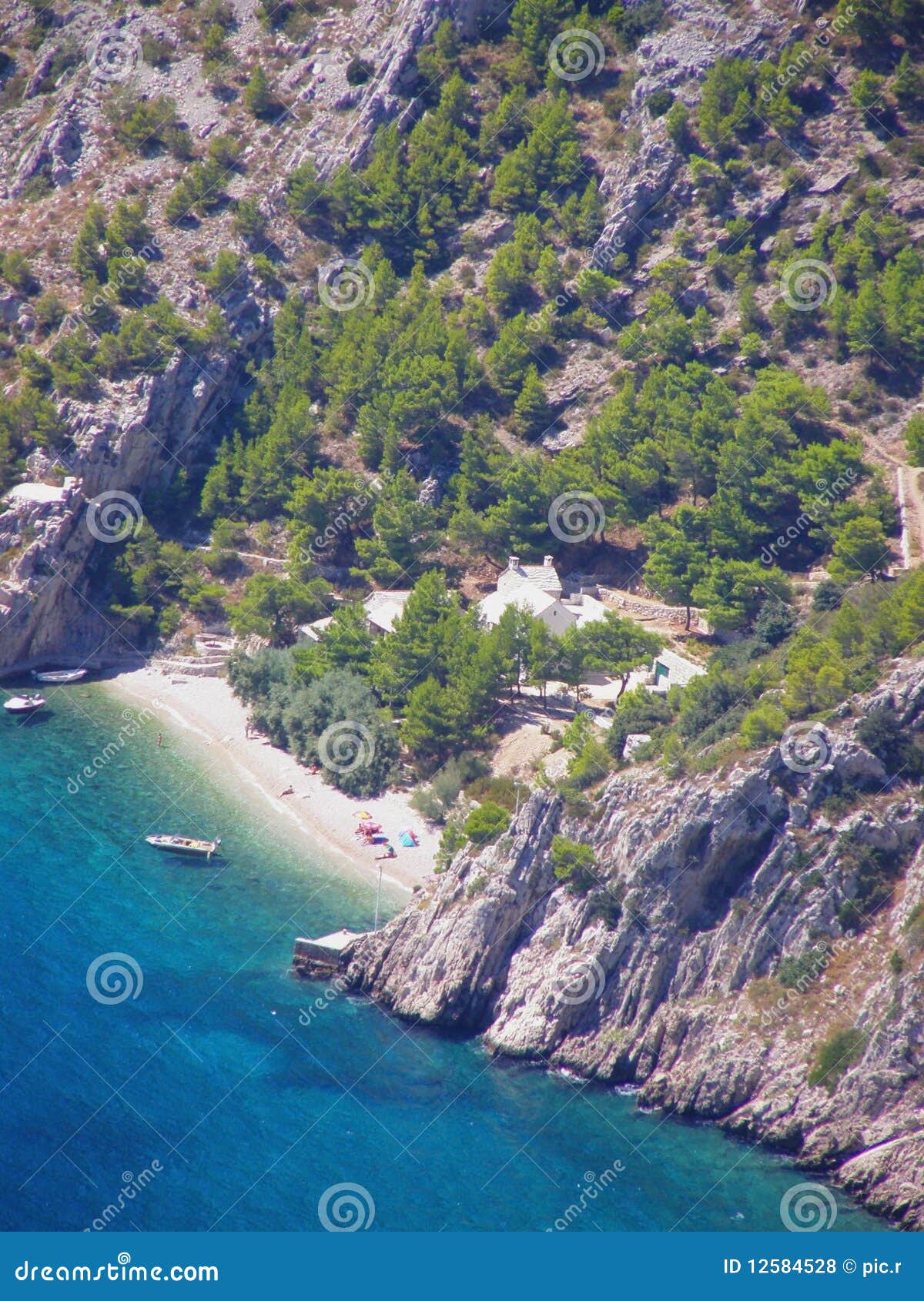 Remote beach stock photo. Image of industry, dock, paradise - 12584528