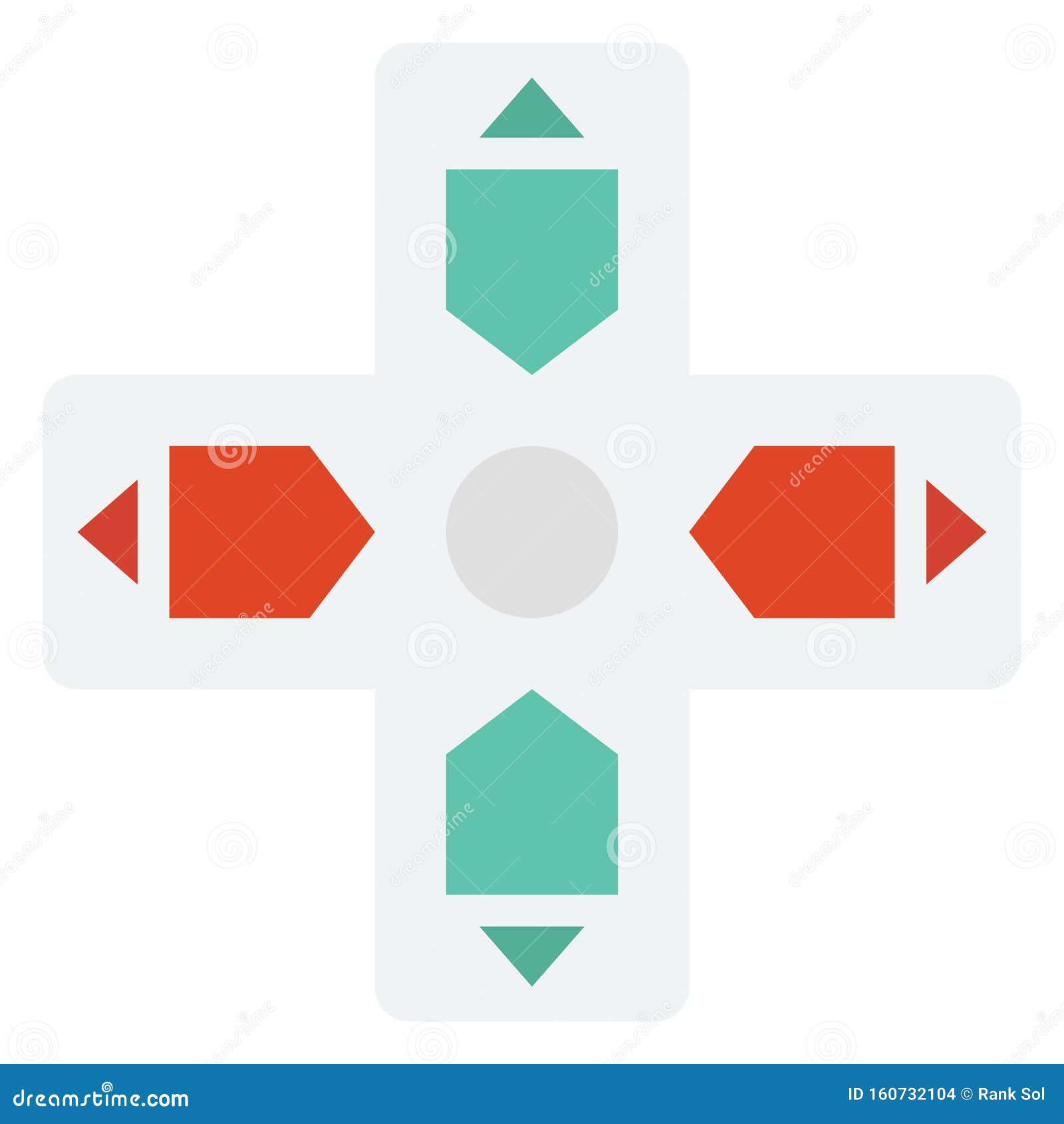 Remote Buttons Isolated Vector Illustration Icon Editable Stock Vector ...