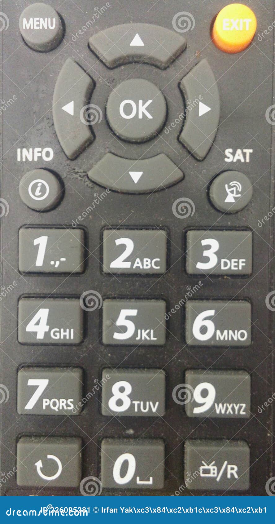 Remote buttons television stock image. Image of controltelevision ...