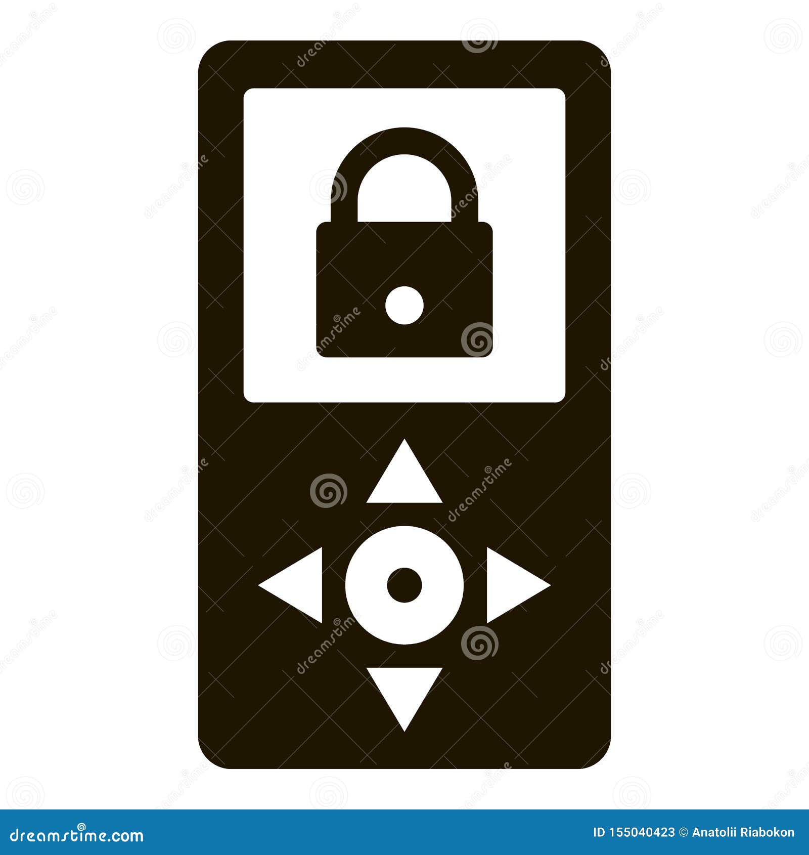Remote Camera Control Icon, Simple Style Stock Vector - Illustration of ...