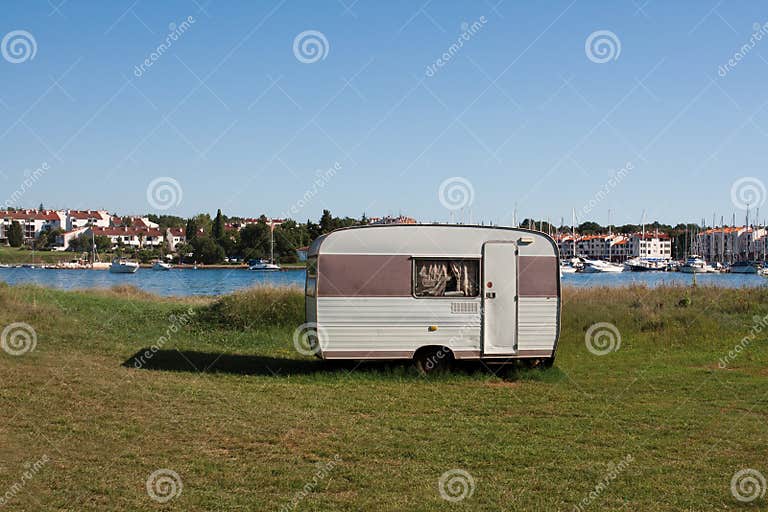 Remote caravan stock photo. Image of holiday, europe - 20982004
