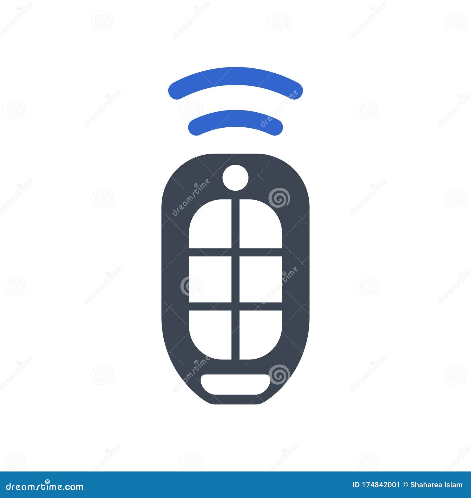 Remote Connection Icon stock vector. Illustration of controller - 174842001