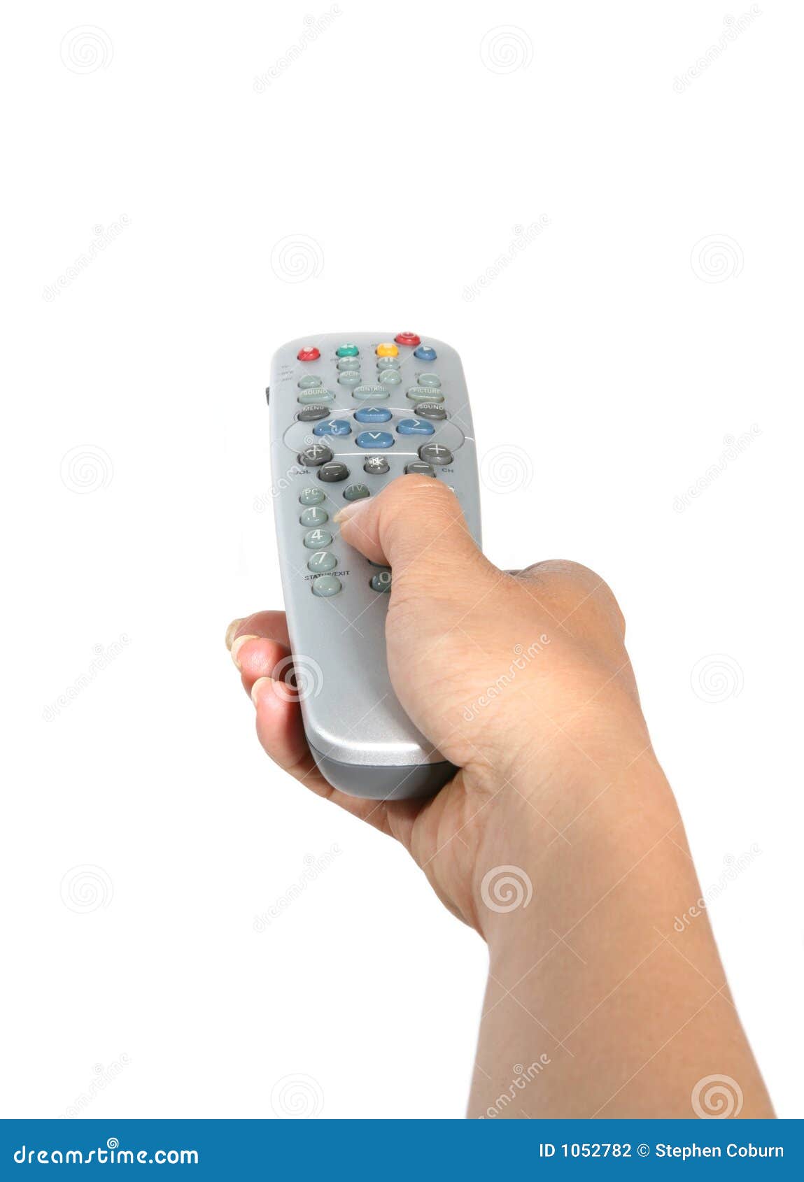 Remote Control stock photo. Image of grey, remote, television - 1052782