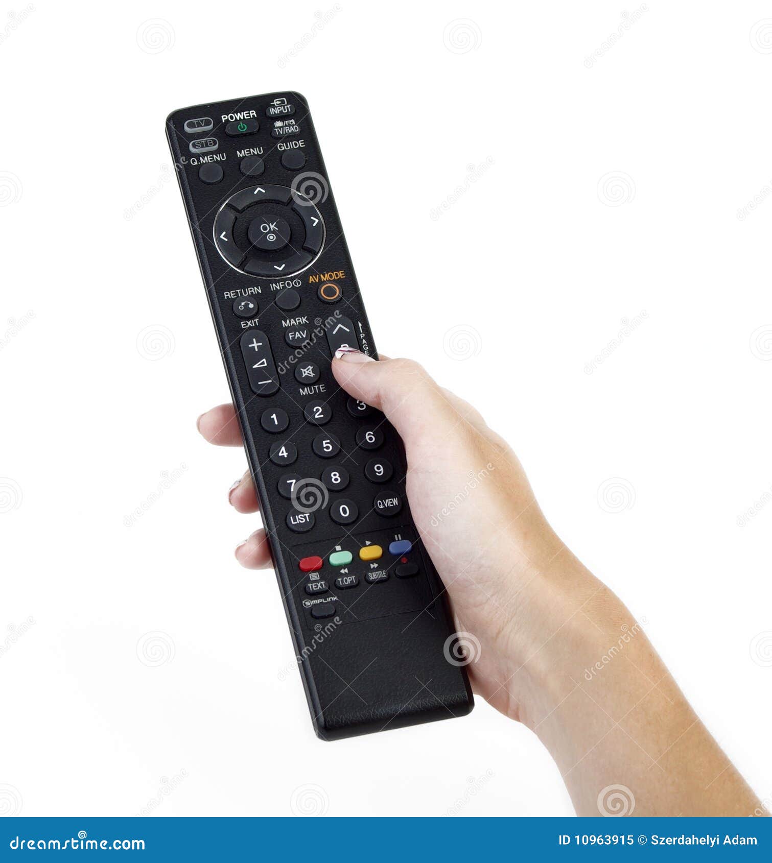Remote control stock image. Image of modern, electrical - 10963915