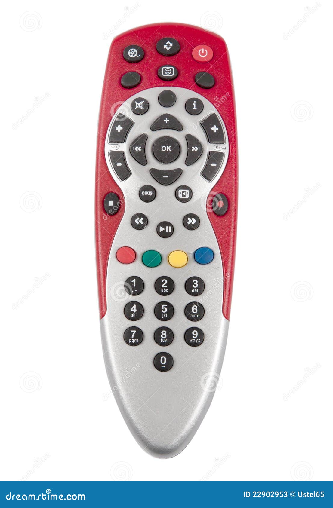 Remote control stock image. Image of media, keypad, multimedia - 22902953