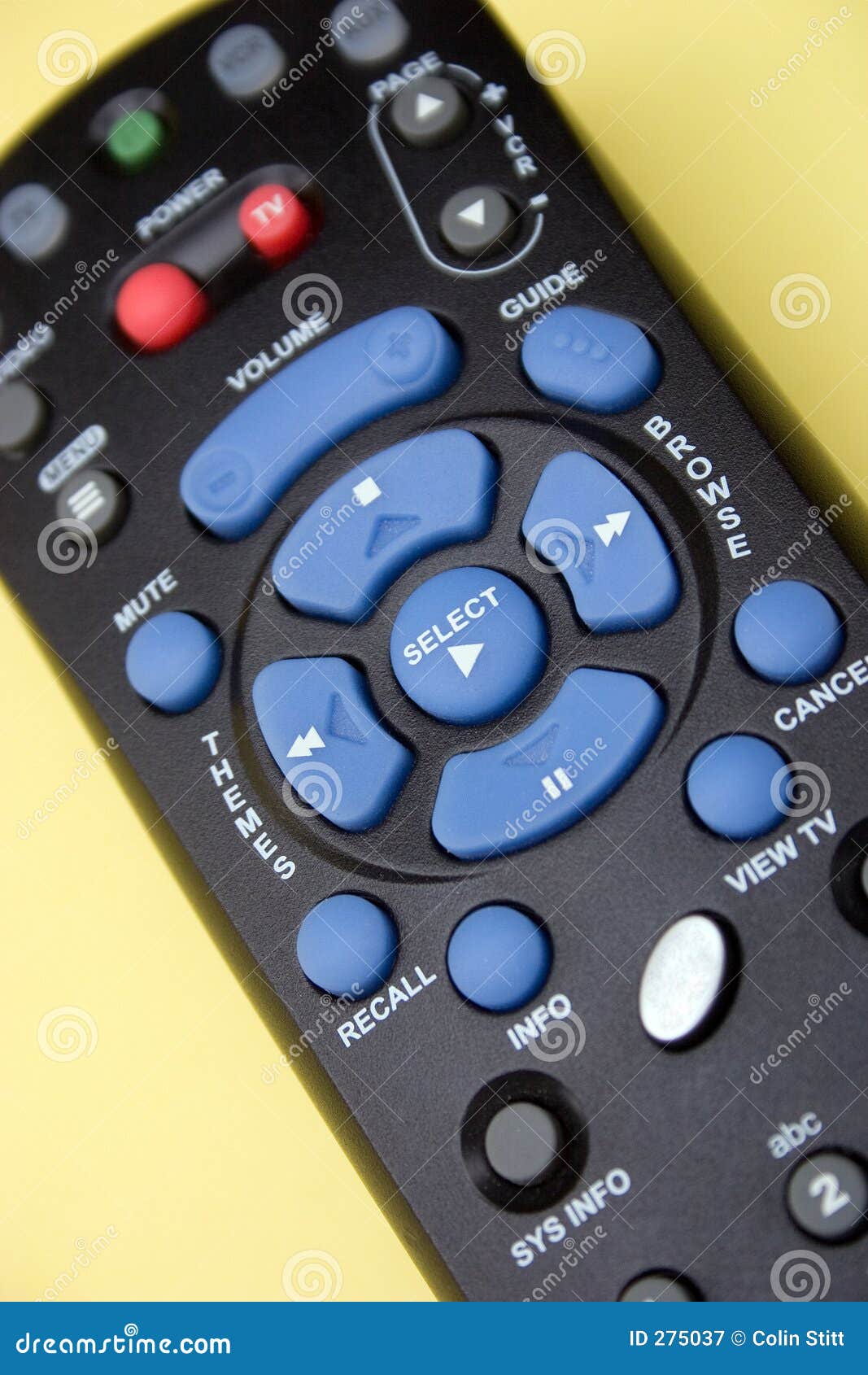 Remote Control stock image. Image of satellite, keypad - 275037