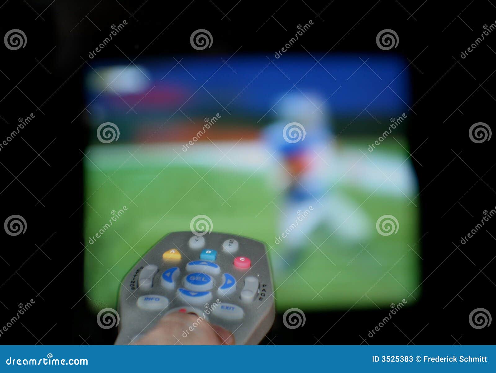 Remote control stock image. Image of clicker, runner, black - 3525383