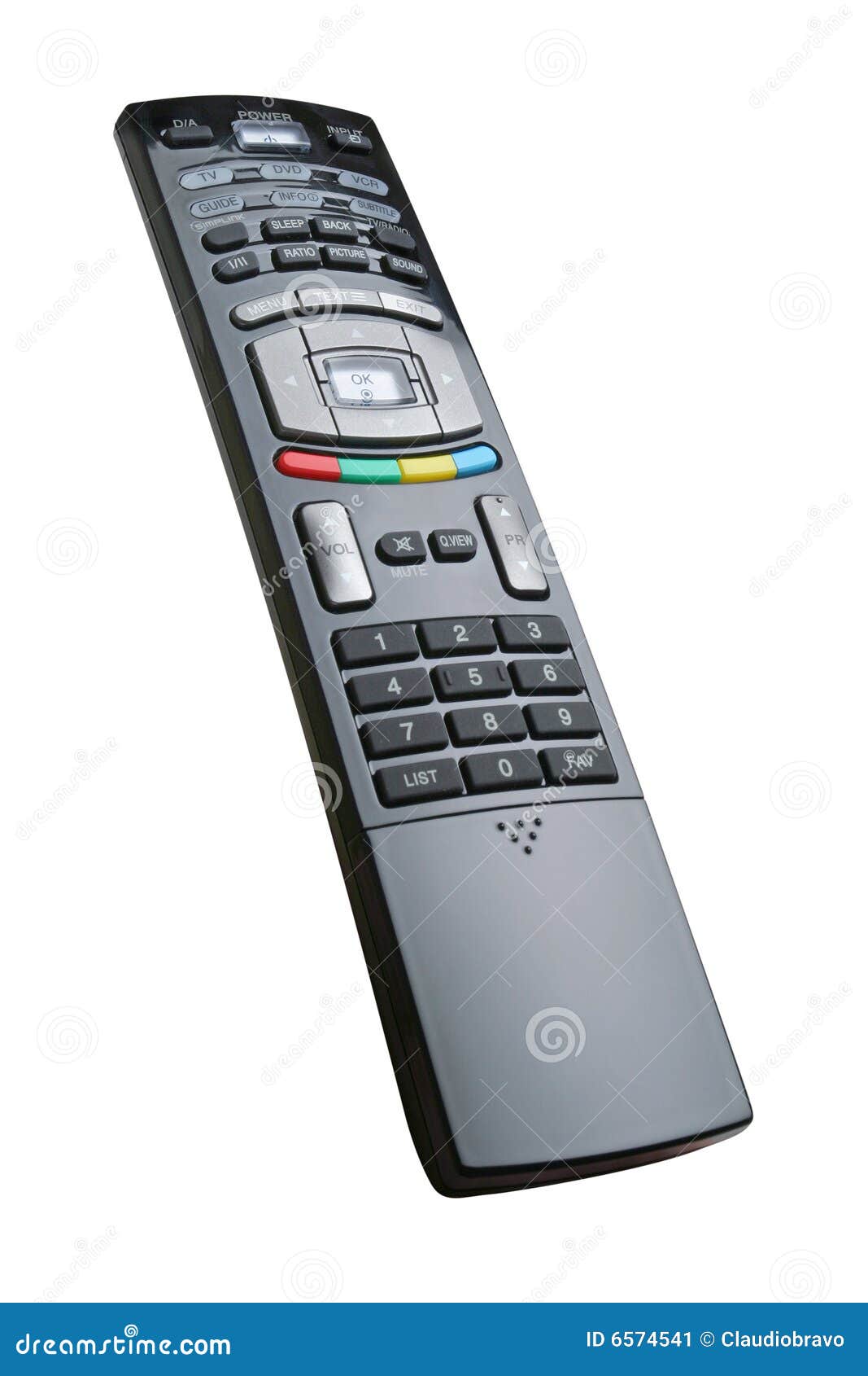Remote Control stock image. Image of electronics, white - 6574541