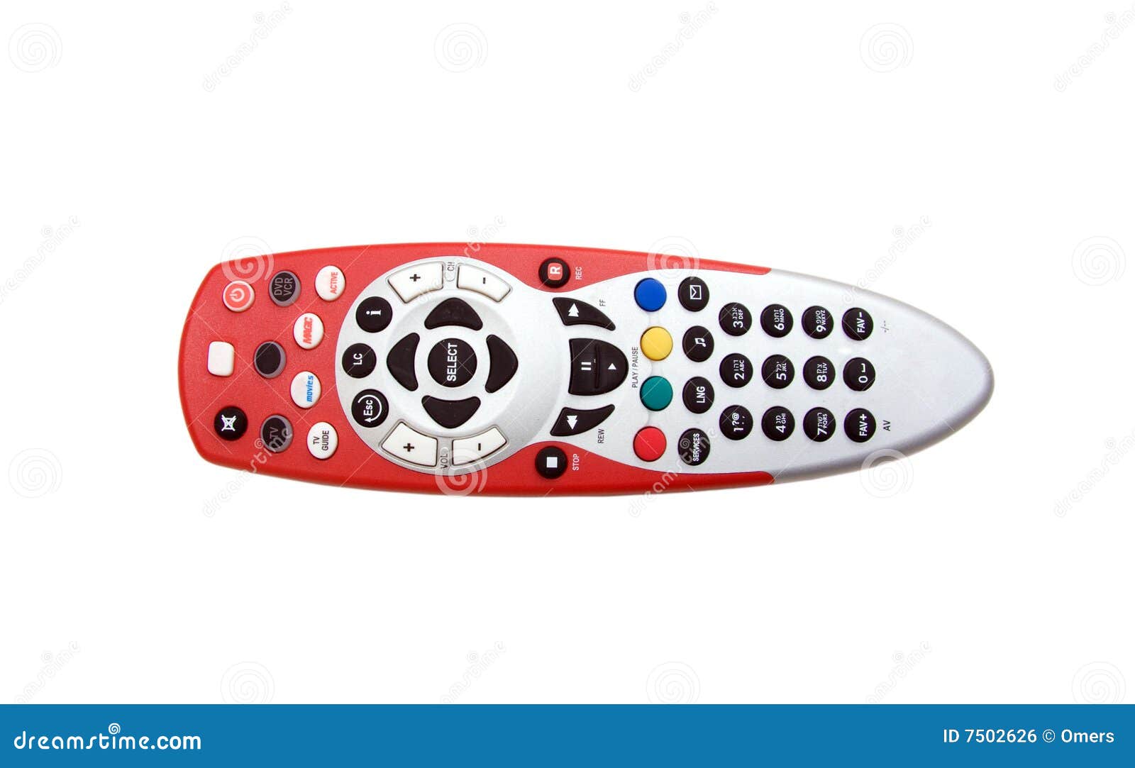 Remote control stock photo. Image of channel, technology - 7502626