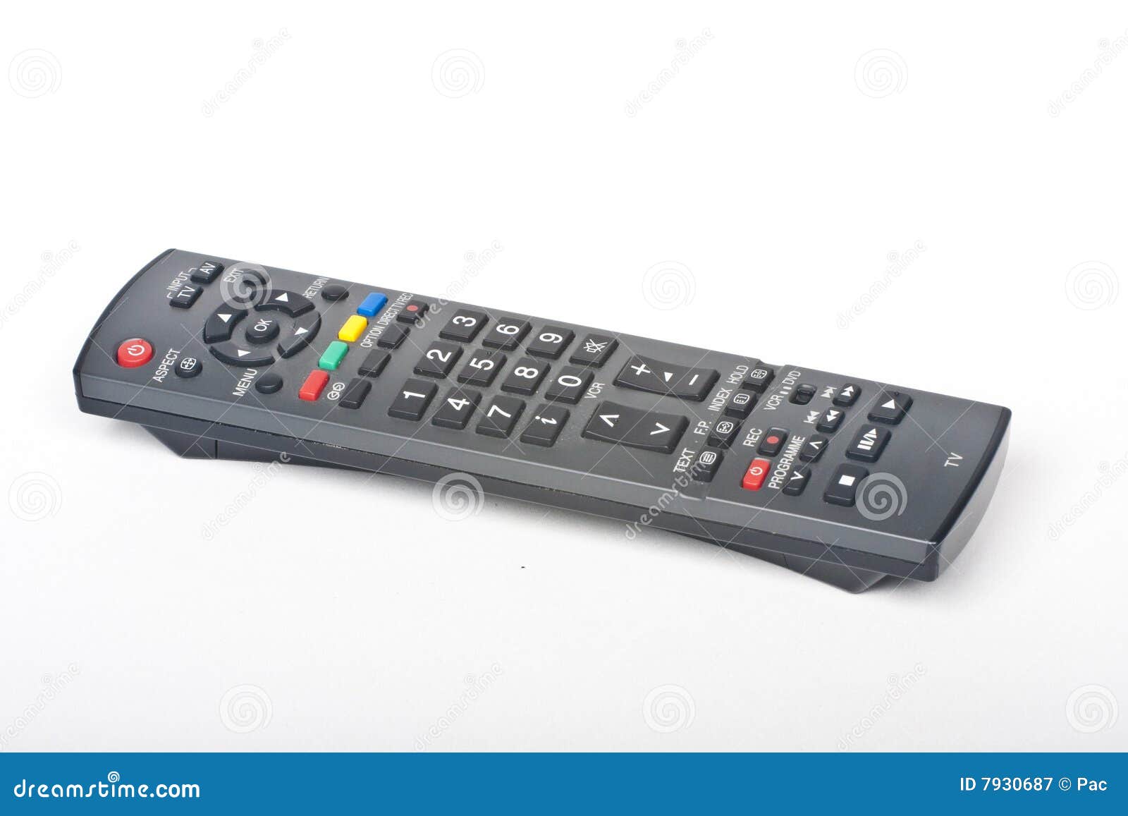 Remote control stock image. Image of television, control - 7930687