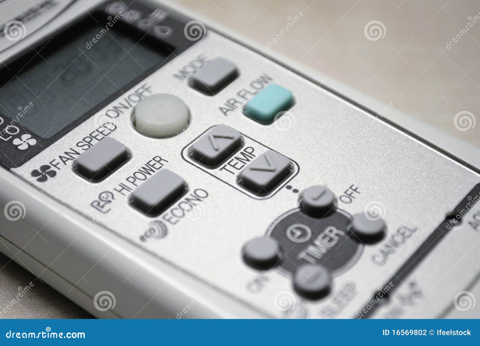 Remote Control for an Air Conditioner Stock Photo - Image of energy ...