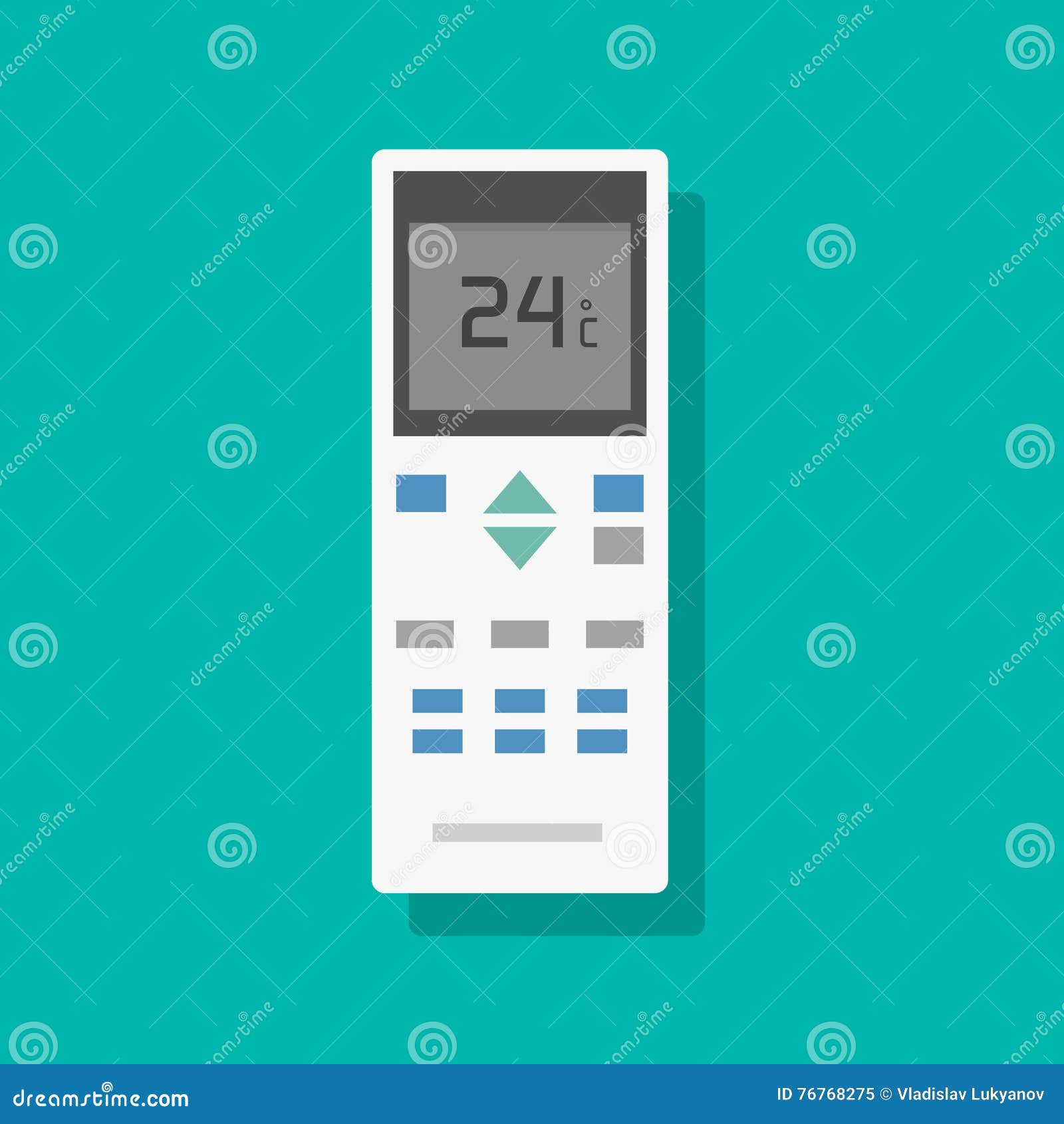 Car Air Conditioner Vector Illustration Set, Cartoon Flat Human Hand ...