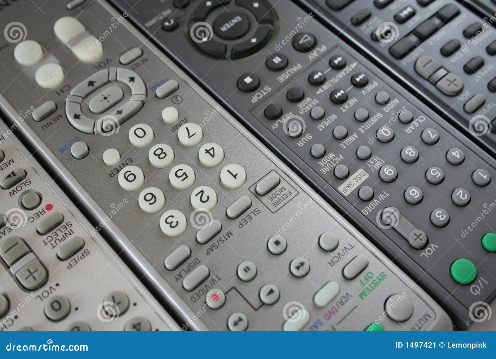 Remote control background stock image. Image of pause - 1497421