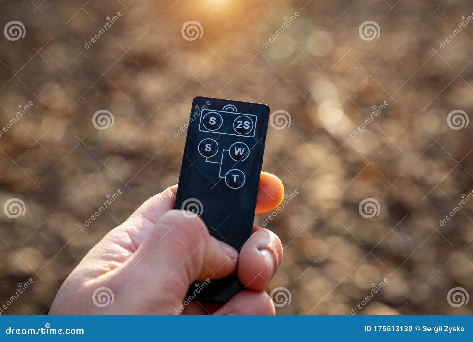 Remote Control Camera for Remote Shooting Outdoors Stock Image - Image ...