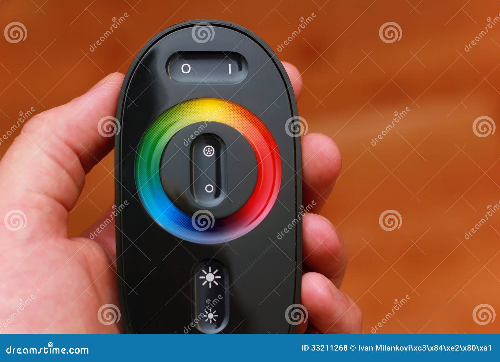 Remote Control for Change Colors Stock Photo - Image of device, philips ...