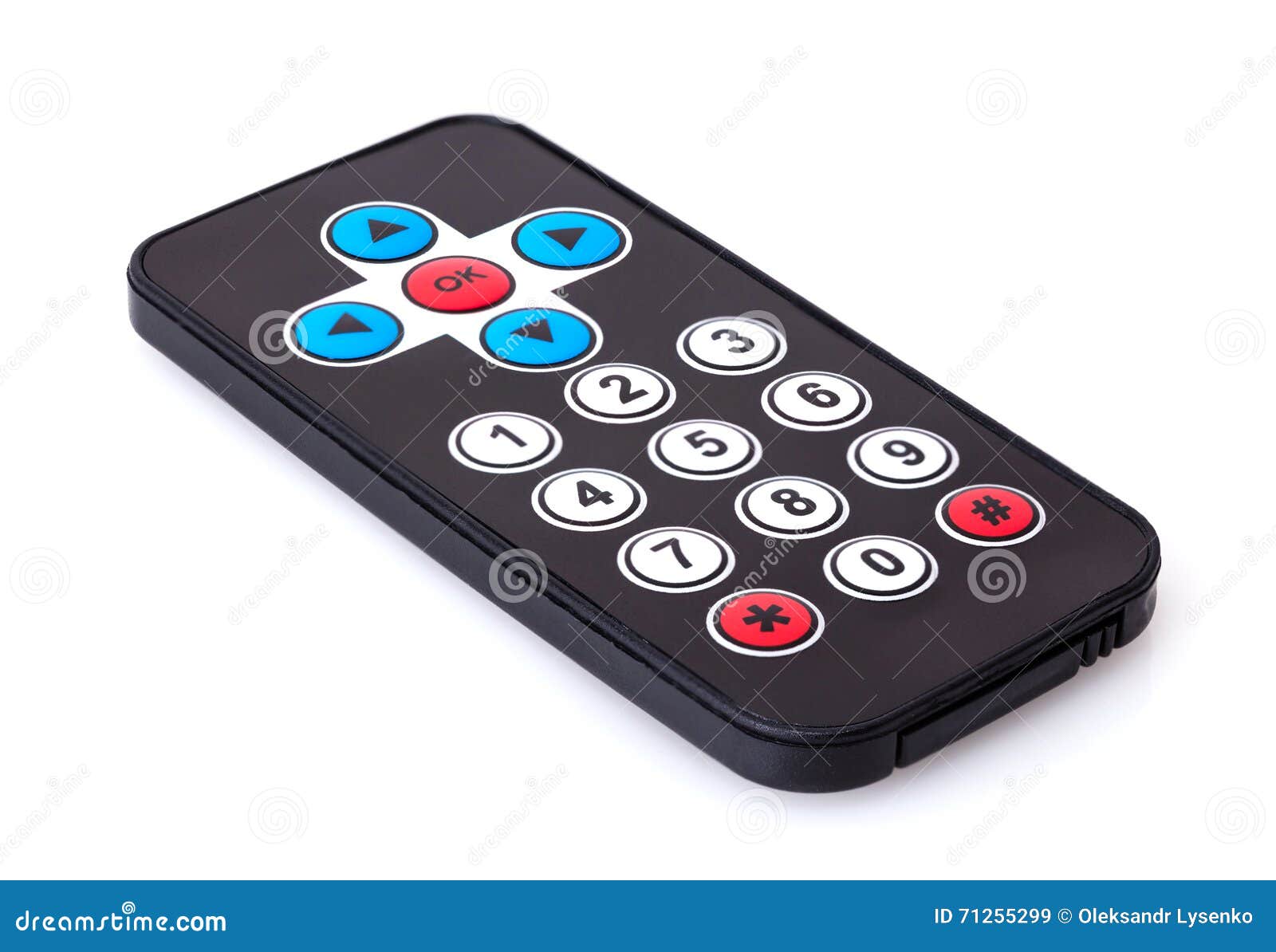 Remote control close-up stock image. Image of volume - 71255299