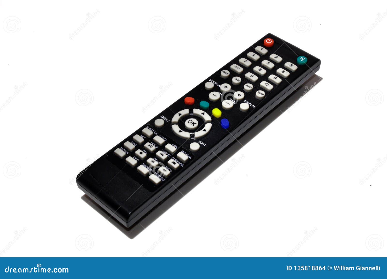Remote control stock photo. Image of video, common, television - 135818864