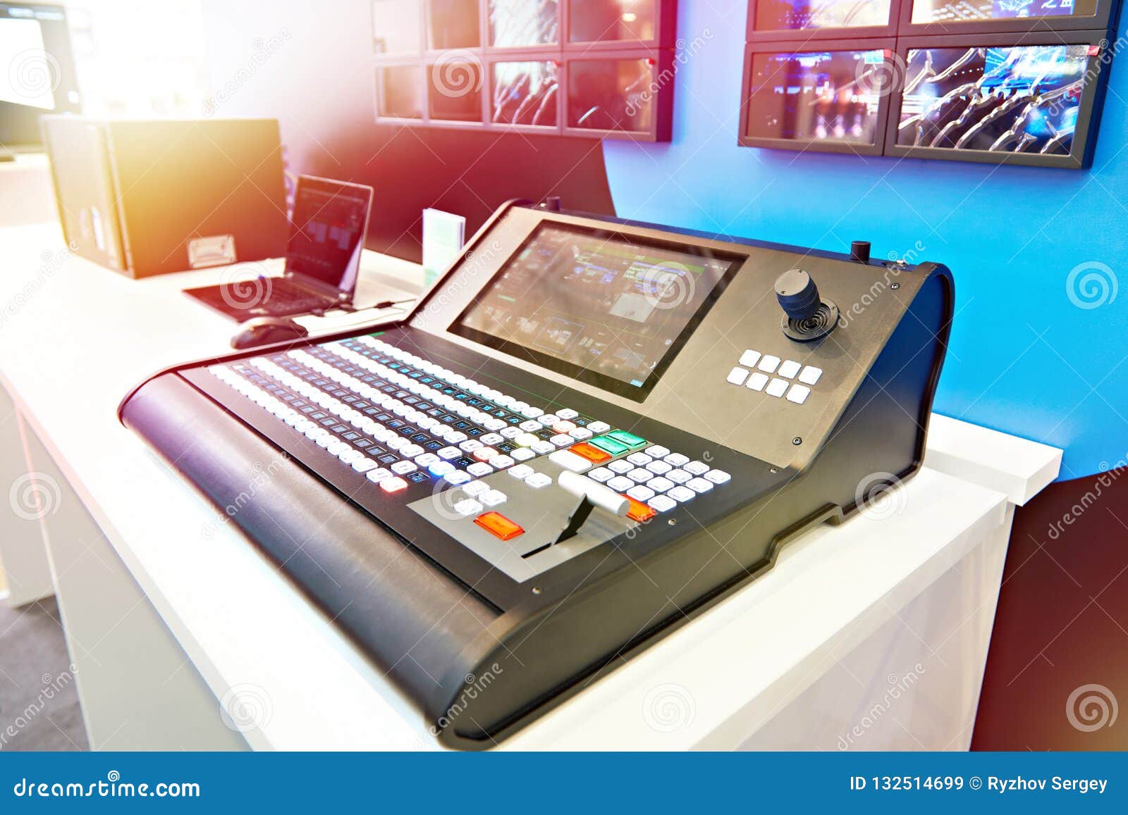 Remote control console stock image. Image of edit, buttons - 132514699