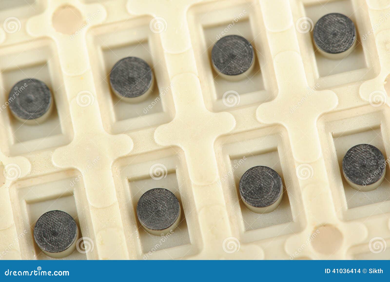 Remote Control Contact Pad stock photo. Image of silicon - 41036414