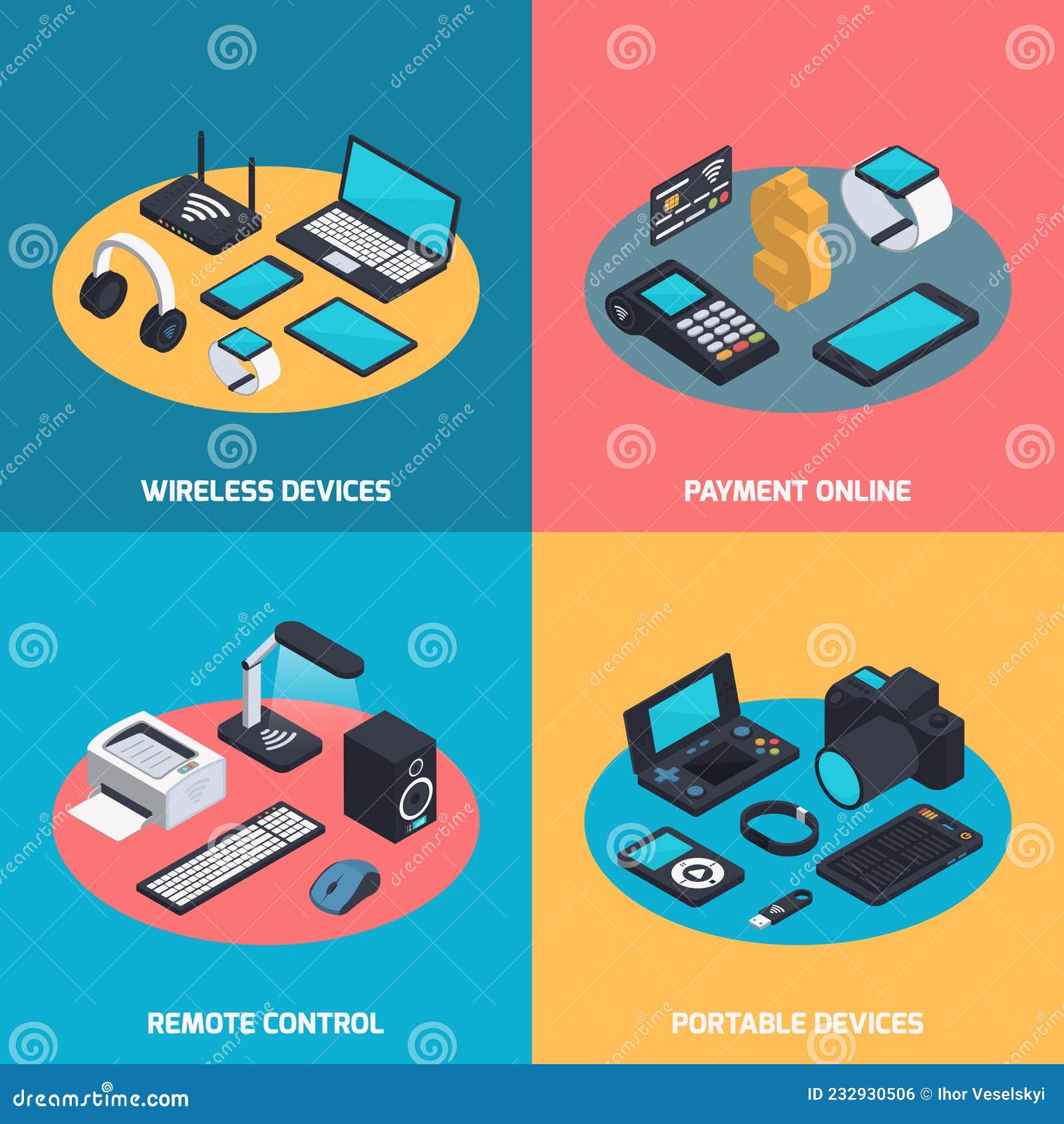 Remote Control Design Concept Stock Vector - Illustration of device ... Remote Control Design Concept Stock Vector - Illustration of device ...