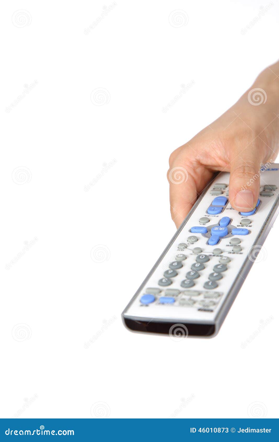 Remote-control device stock image. Image of press, holding - 46010873