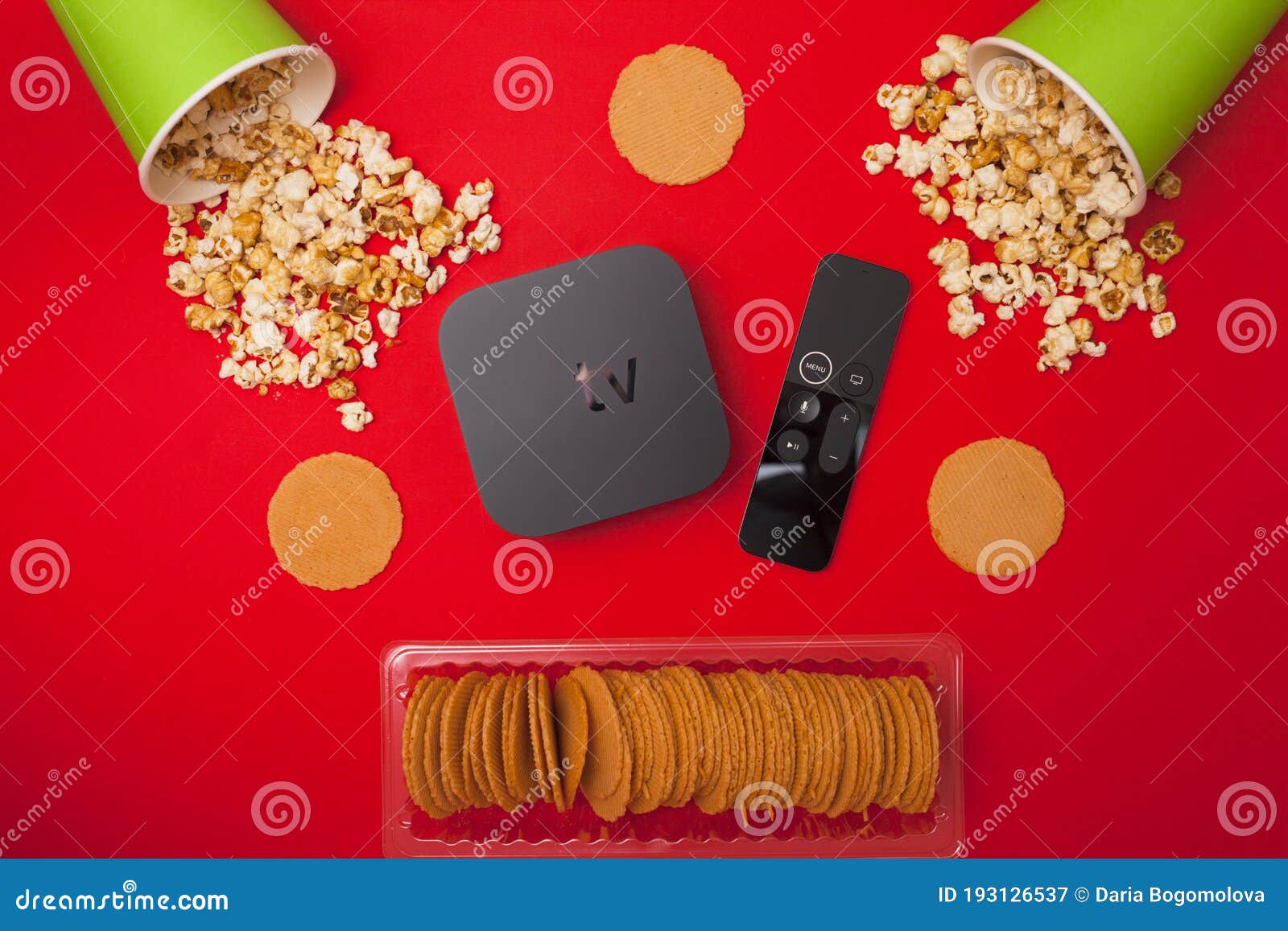 Remote Control Devices Concept. TV at Home. Stock Image - Image of home ...