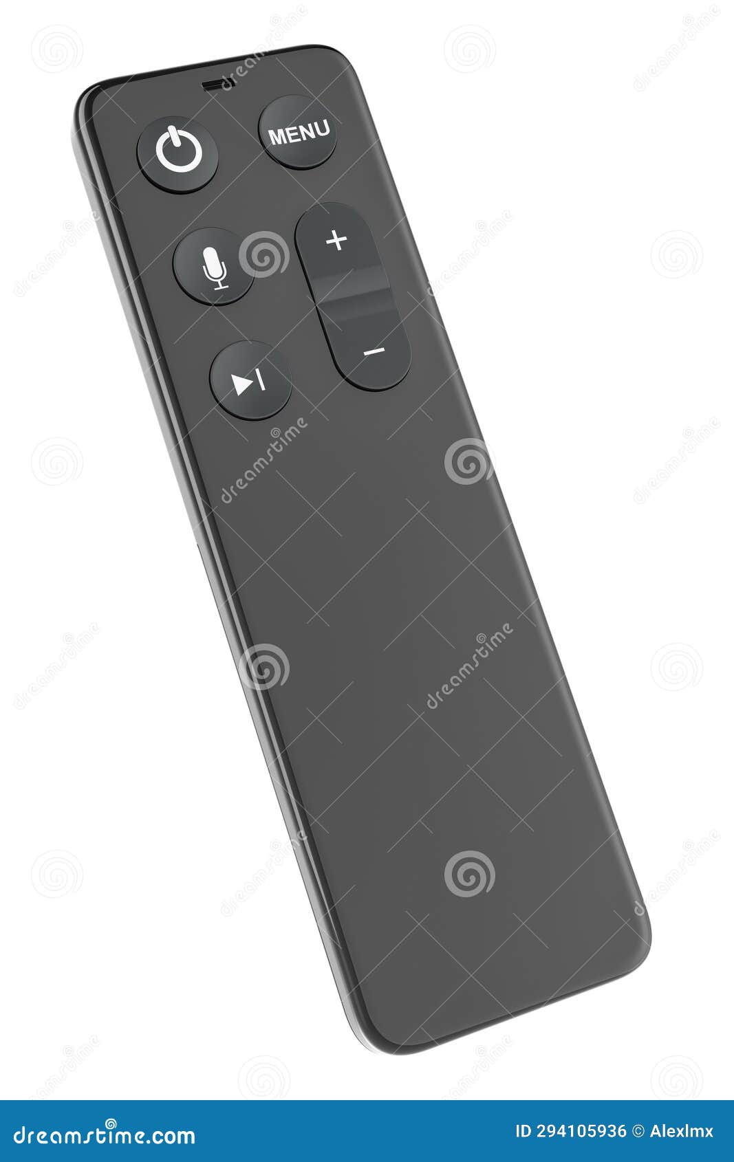 Remote Control from Digital Media Player TV, 3D Rendering Stock ...