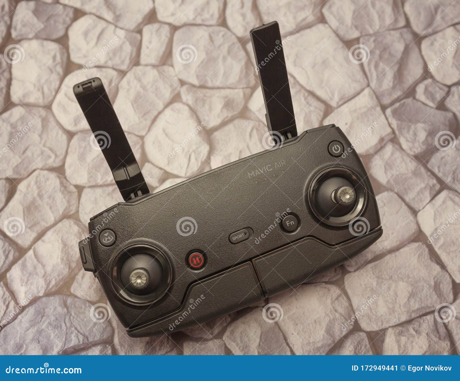 Remote Control Drone or Copter on the Background of Stones Editorial ...