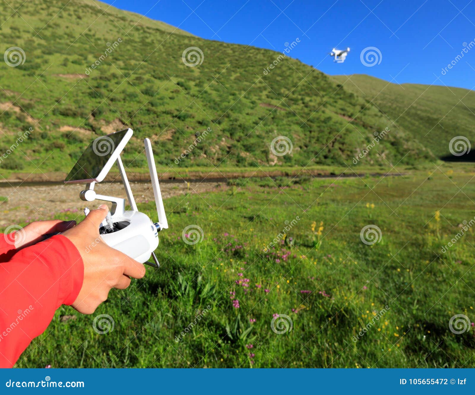 Remote Control Flying Drone Stock Photo - Image of korean, japanese ...