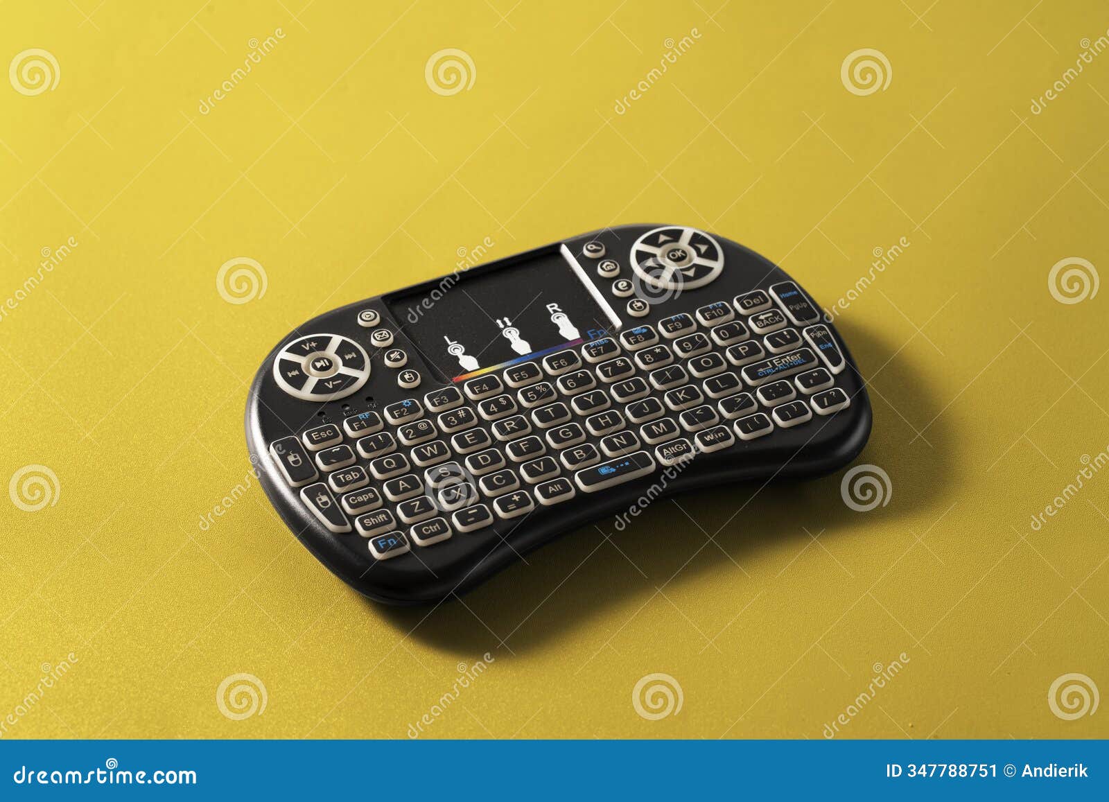 A Remote Control in the Form of a Keyboard To Control a TV Box Stock ...