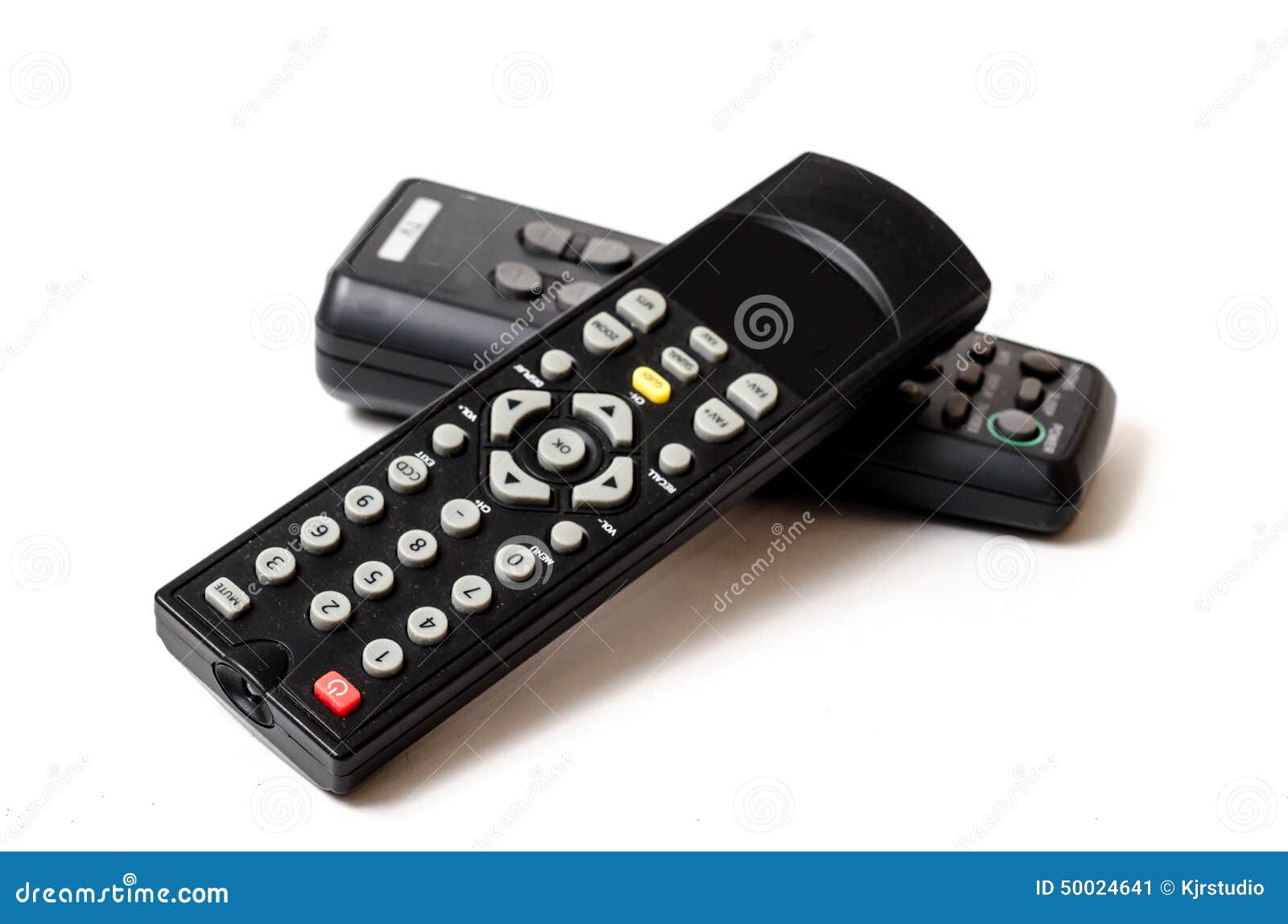 Remote control for tv. stock image. Image of football - 50024641
