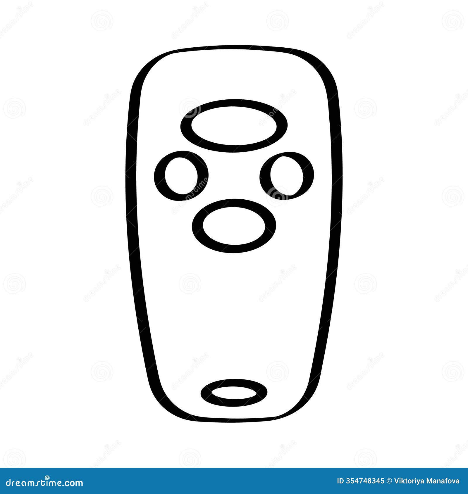 Remote control icon stock illustration. Illustration of showing - 354748345