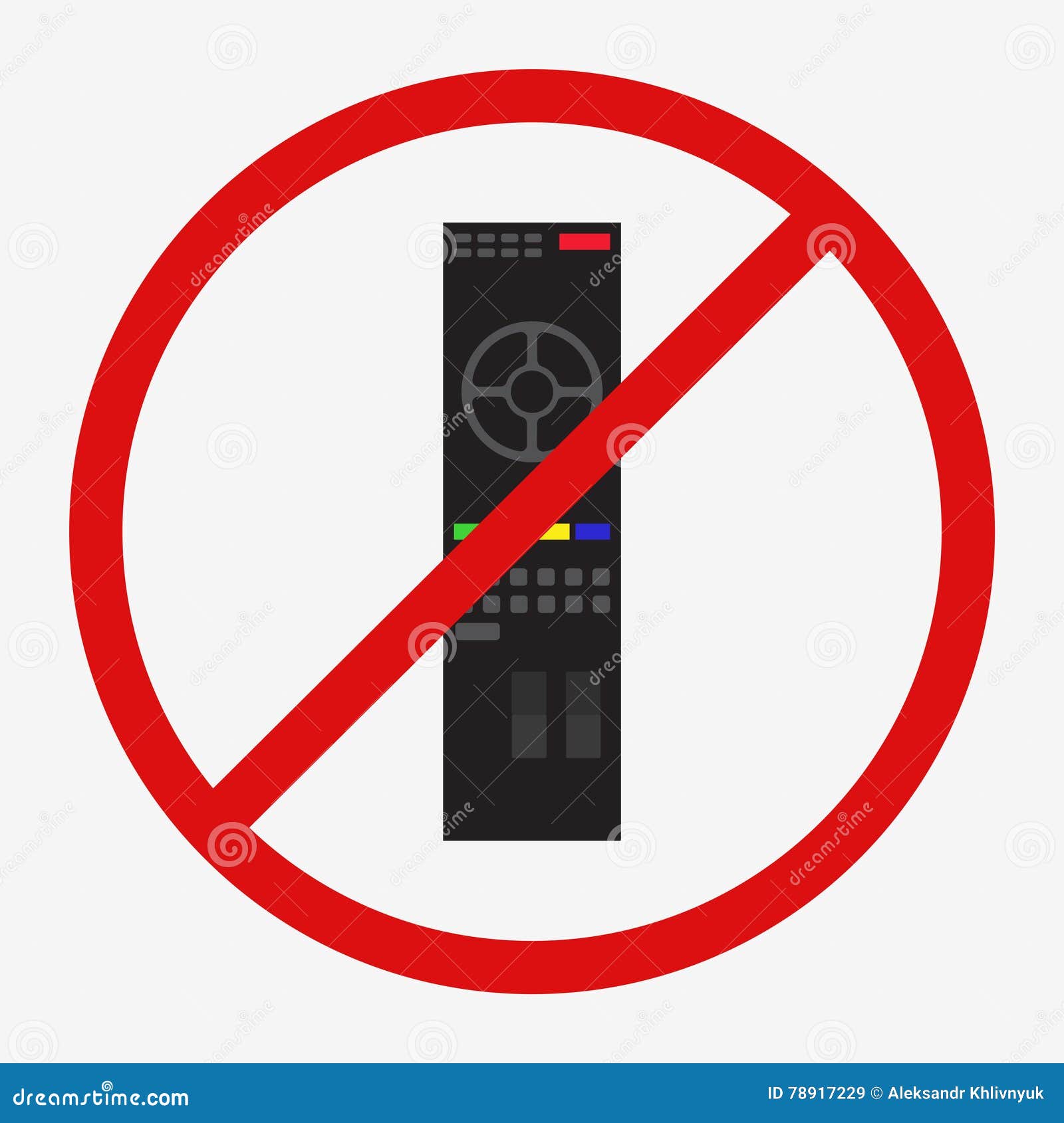 Remote Control - Icon Isolated Stock Illustration - Illustration of ...