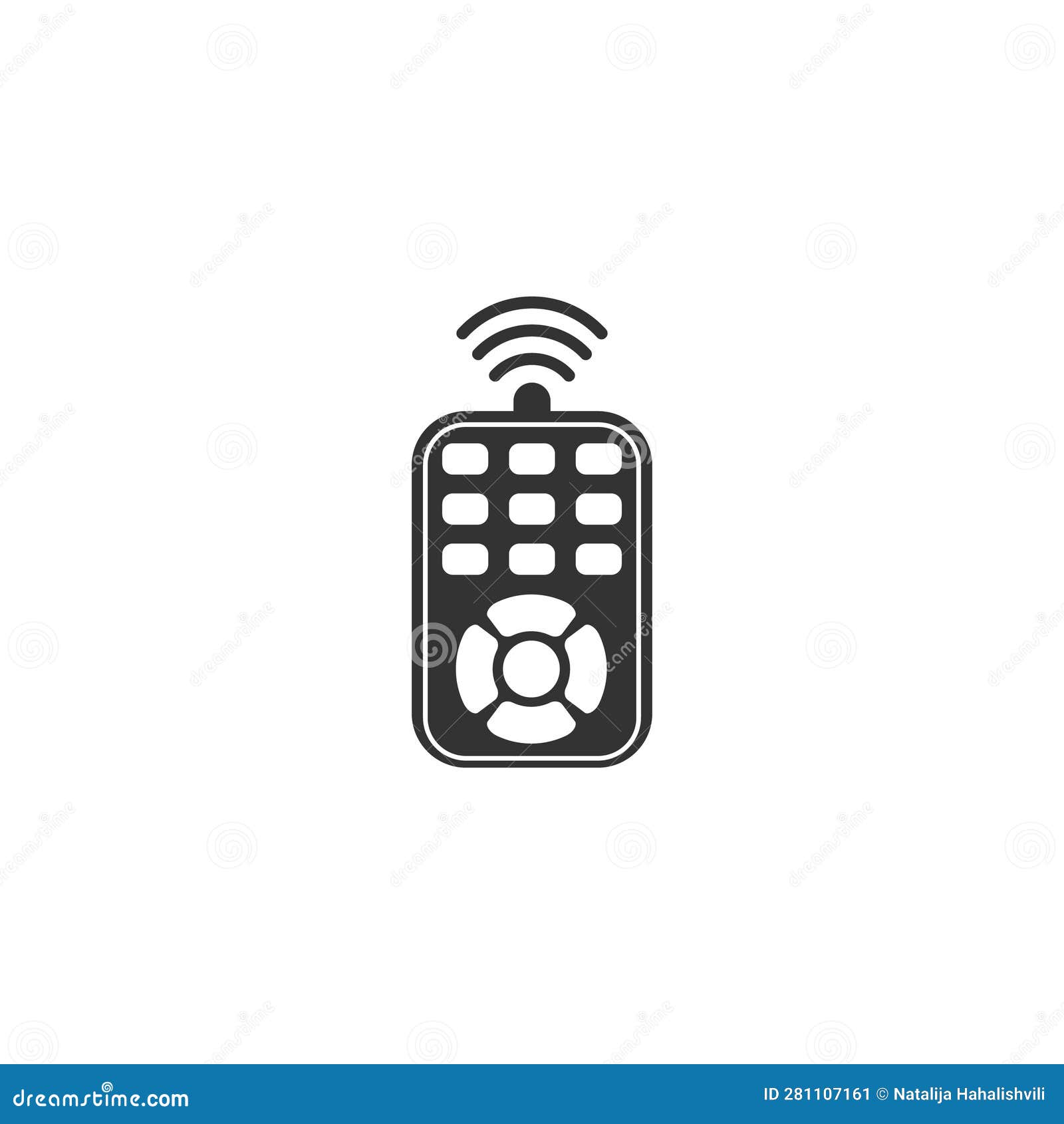 The Remote Control Icon. Remote Control Symbol Stock Vector ...