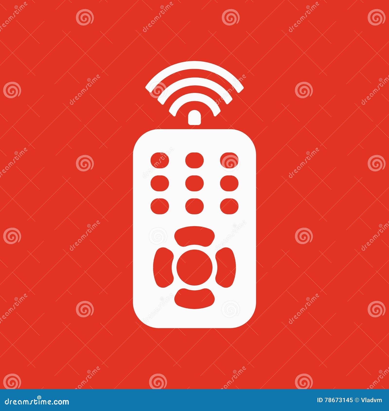 The Remote Control Icon. Remote Control Symbol Stock Vector ...