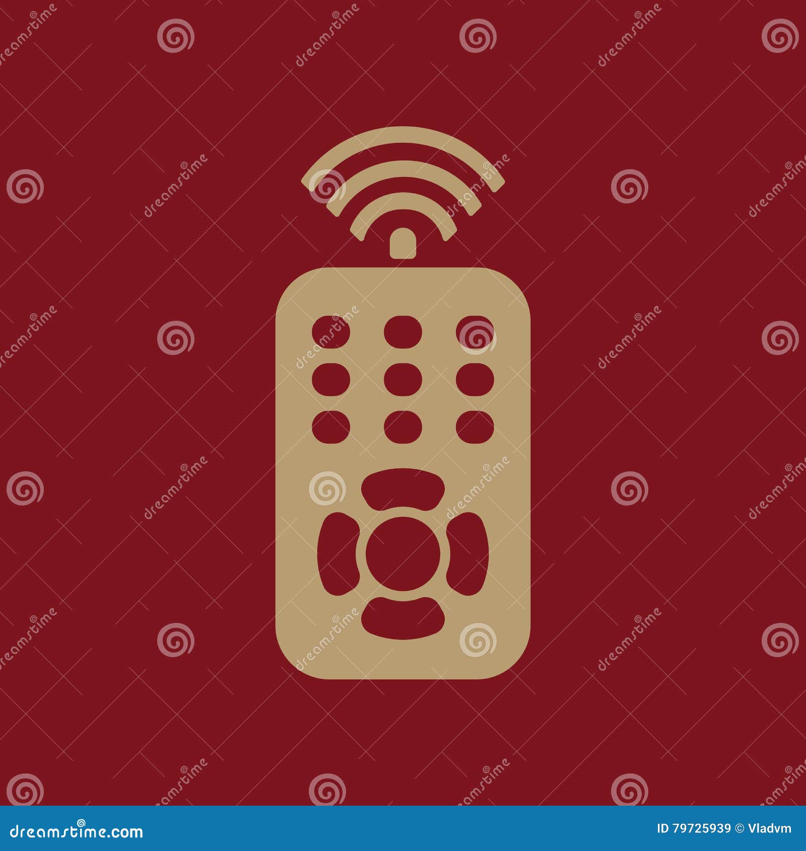 The Remote Control Icon. Remote Control Symbol Stock Vector ...